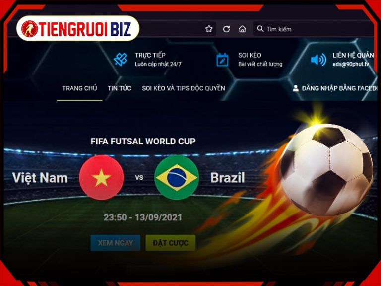 Tiengruoi TV - Kênh xem trực tiếp bóng đá HD không chặn